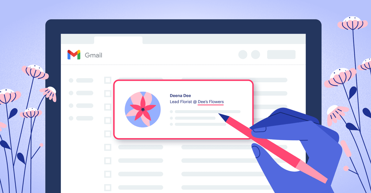 How to create a hyperlink in Gmail signatures and messages | Copper CRM